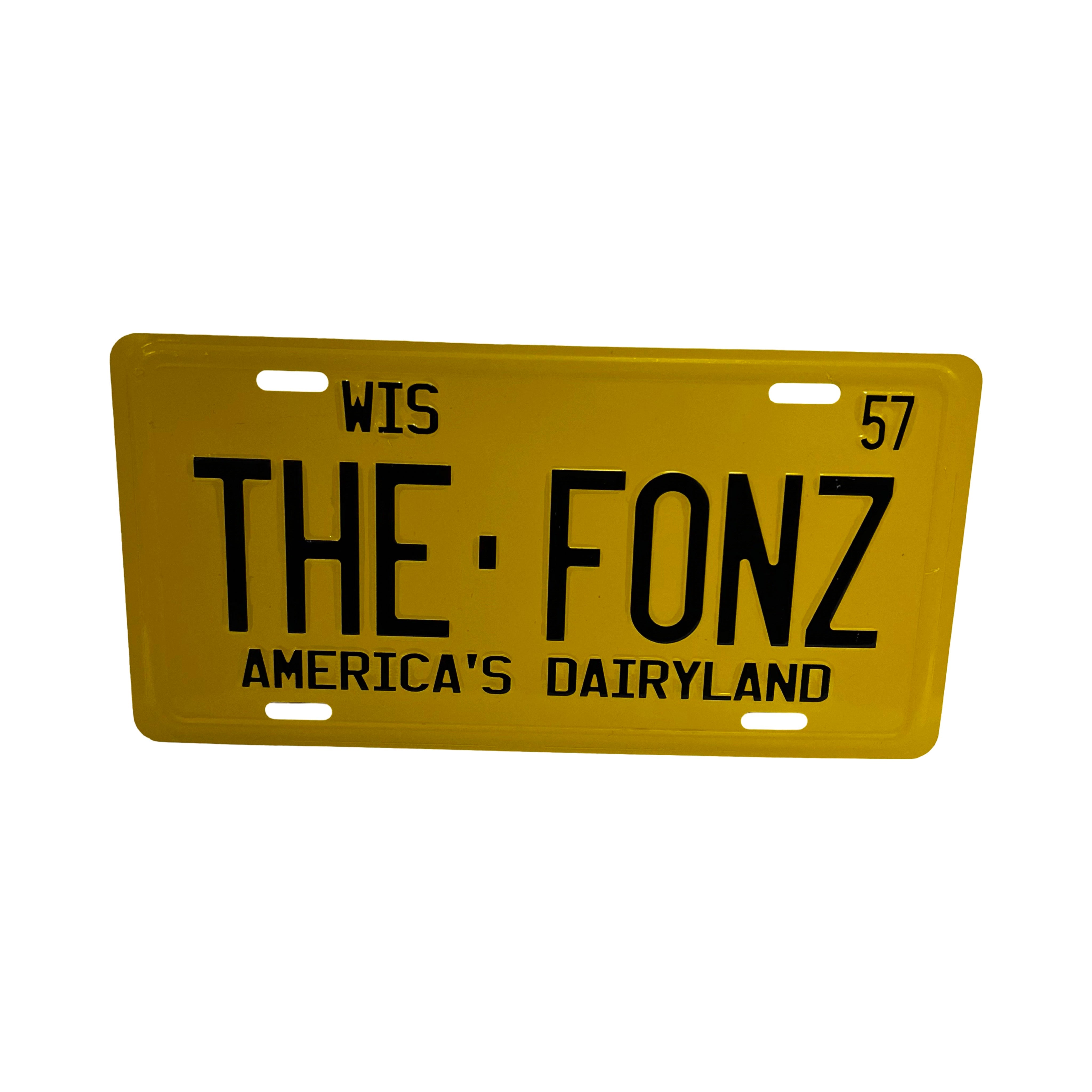 Henry Winkler "The Fonz" Unsigned Happy Days License Plate – BG Autographs