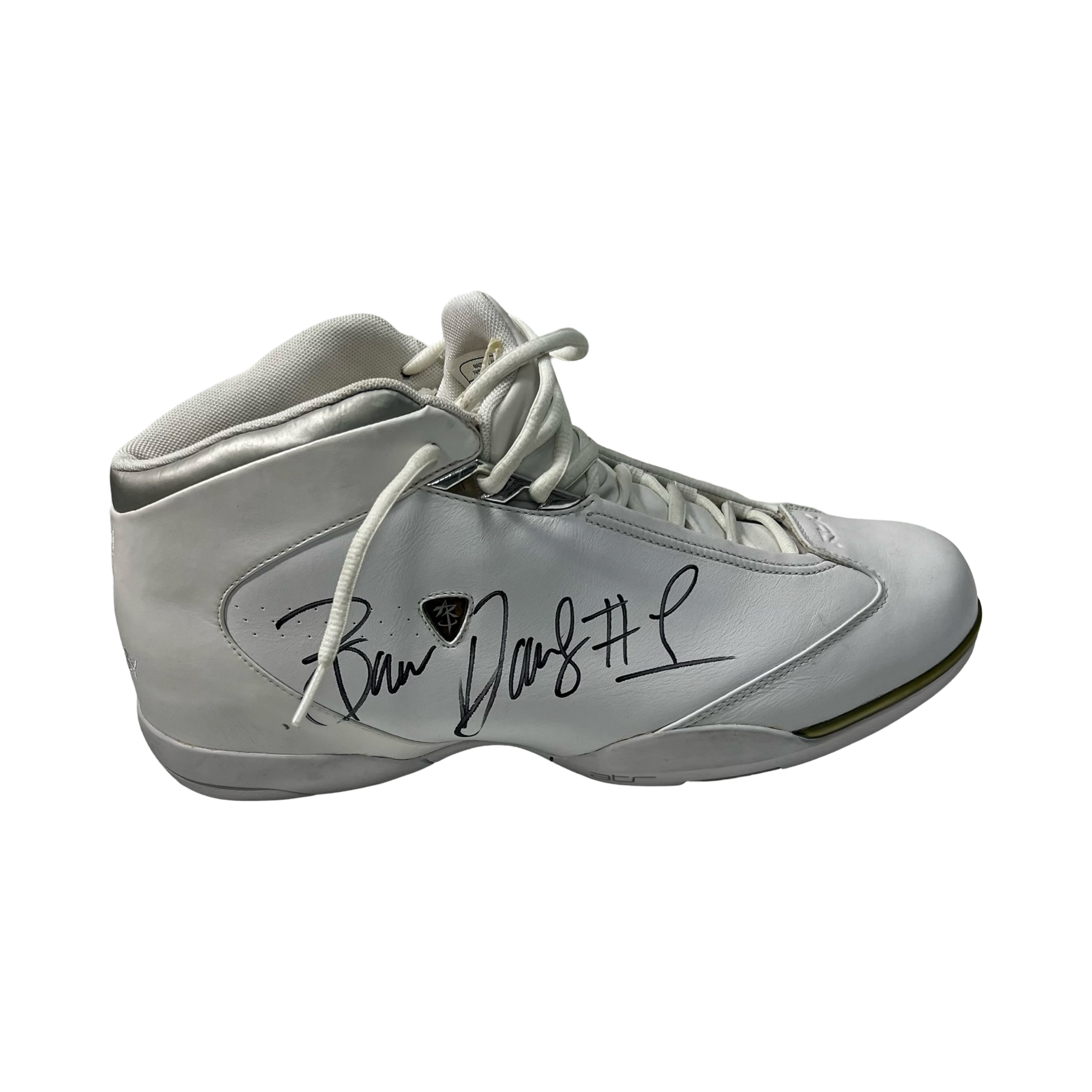 Baron Davis Autographed Reebok Game Model Sneaker Beckett – BG Autographs