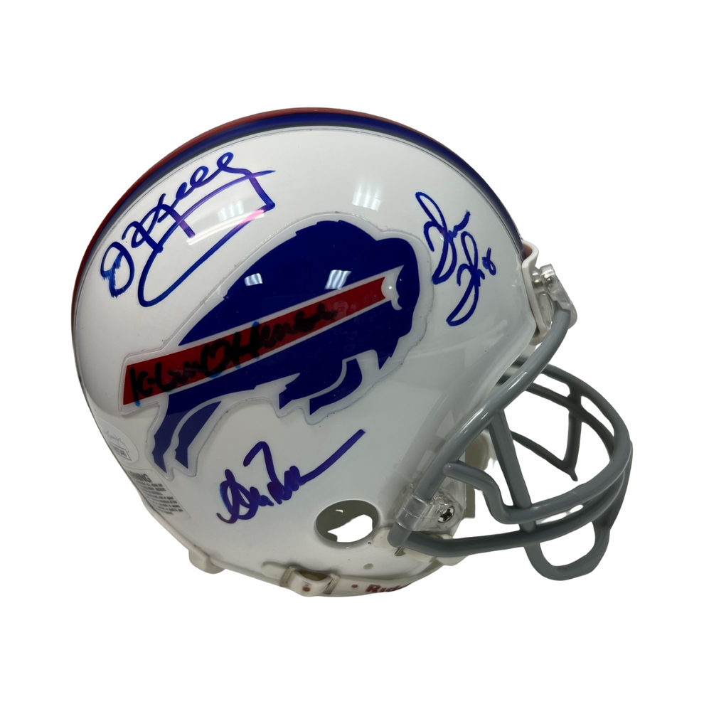 Jim Kelly, Thurman Thomas & Andre Reed Autographed Buffalo Bills Proli ...