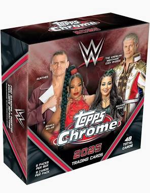 2025 WWE Topps Chrome - Mega Box – BG Autographs