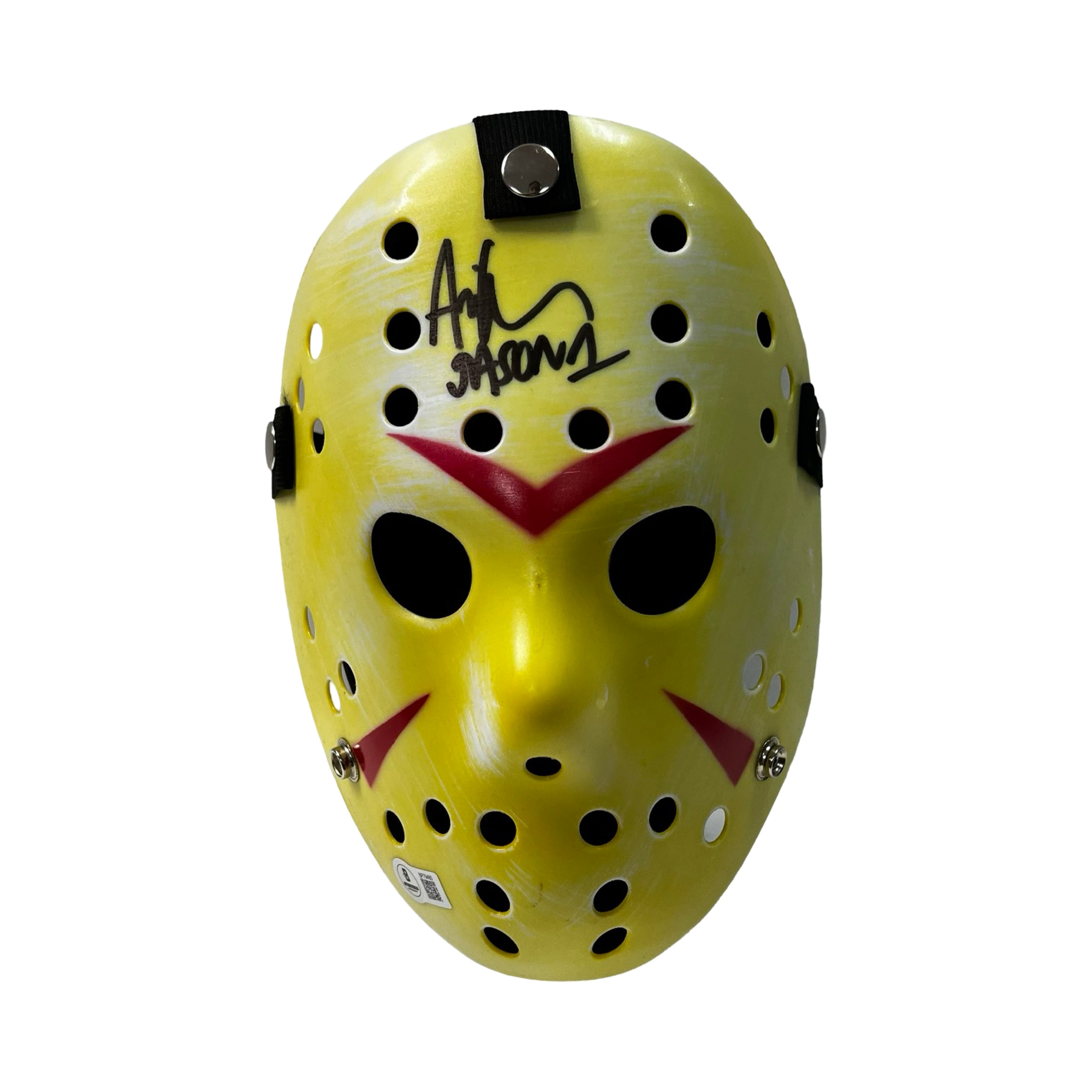 Ari Lehman Autographed Jason Voorhees Friday the 13th Yellow Mask "Jas ...