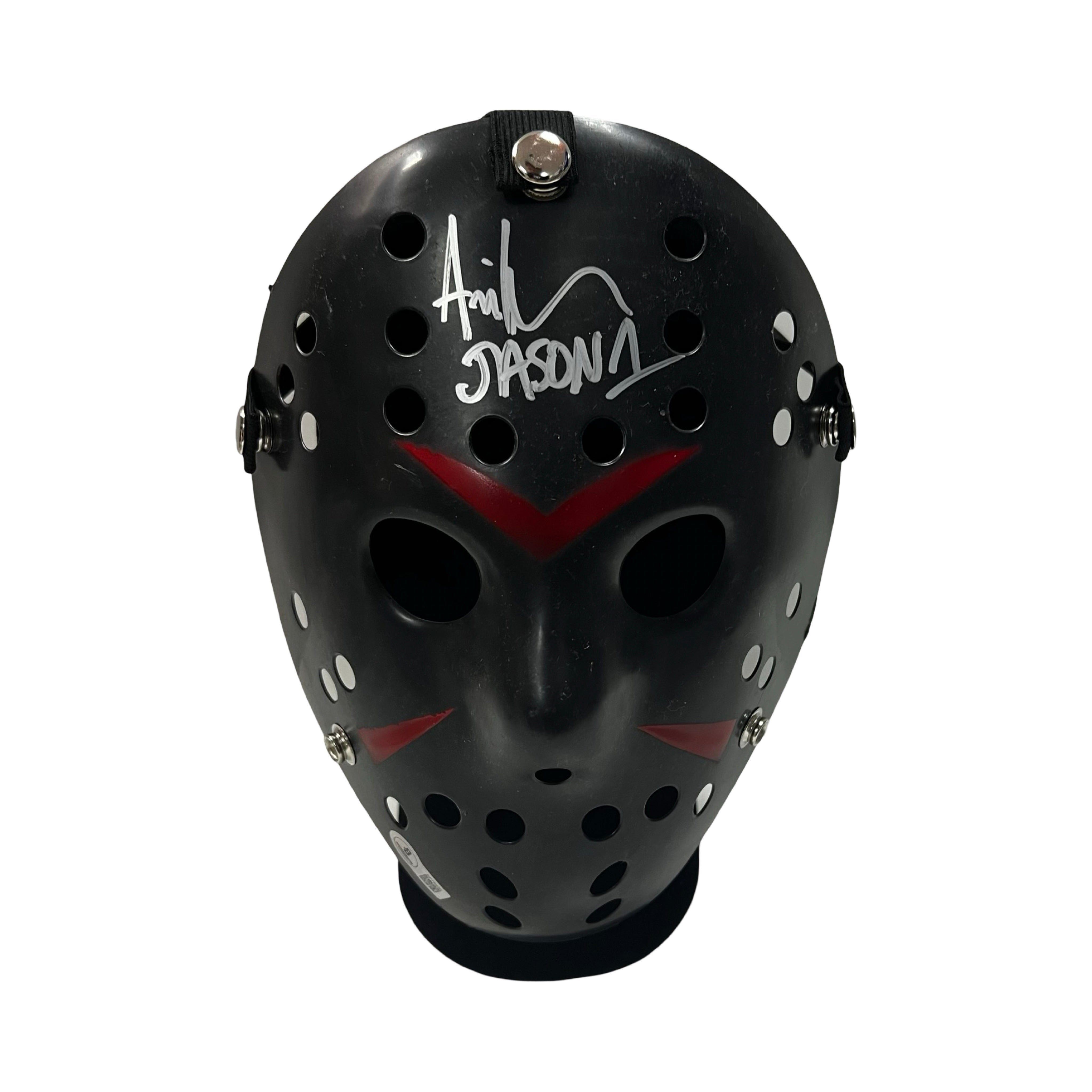 Ari Lehman Autographed Jason Voorhees Friday the 13th Black Mask "Jaso ...